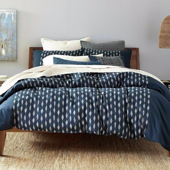 Macy's Oake | Bedding | Oake Sutton Duvet Cover Blue Fullqueen Or Twin ...